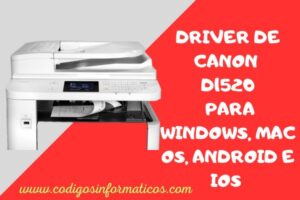Descargar Driver de Canon D1520 | codigos informaticos